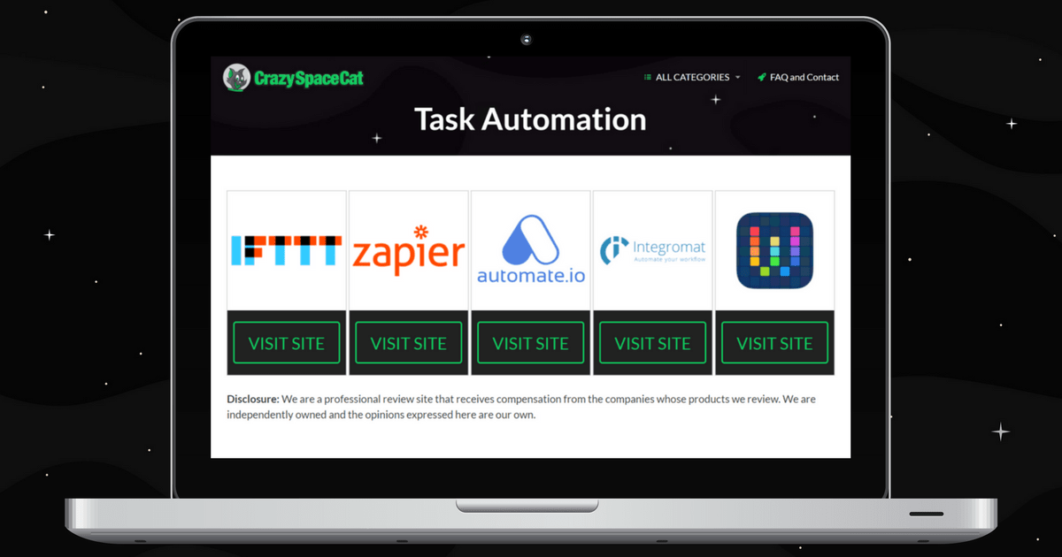 Task Automation - CrazySpaceCat.com